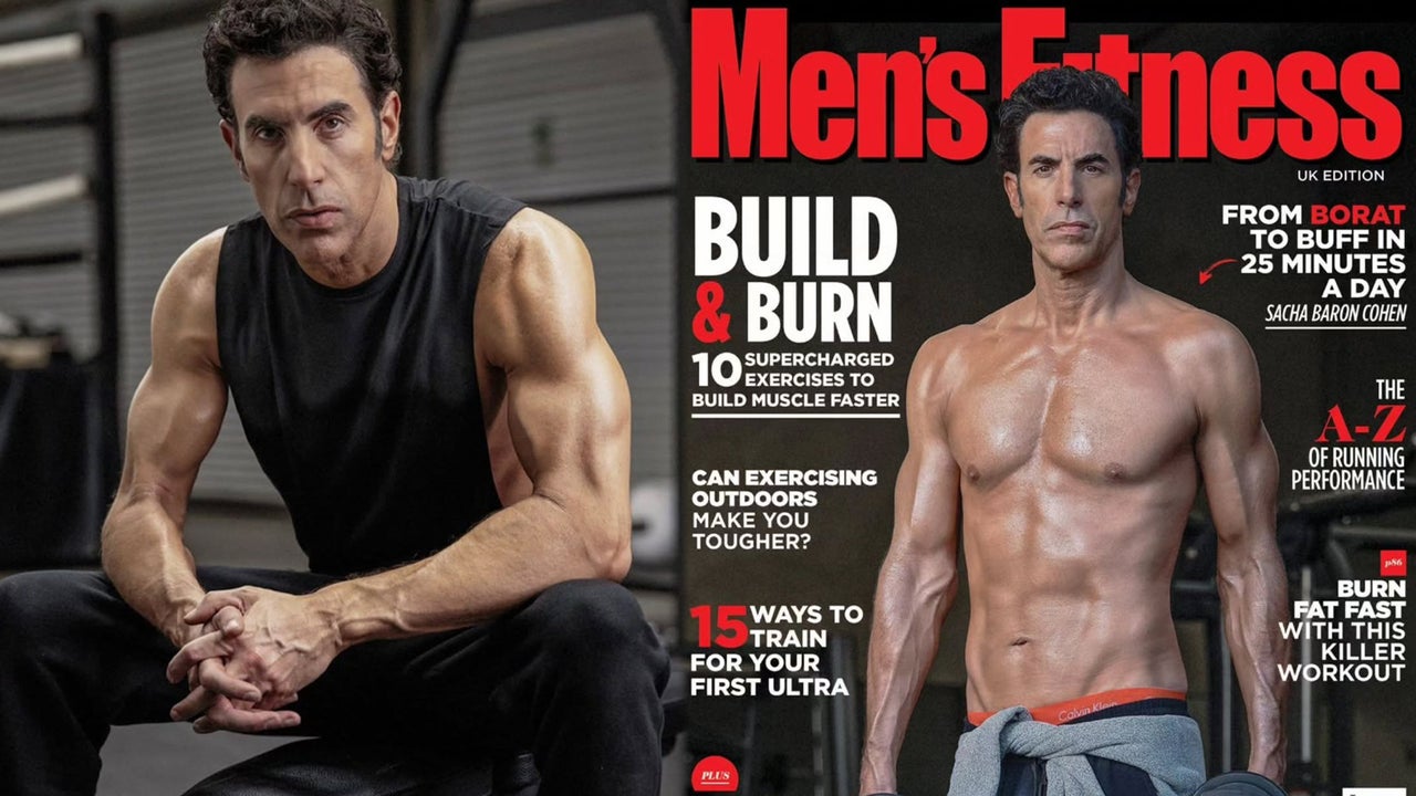 Sacha Baron Cohen Debuts Surprise Body Transformation